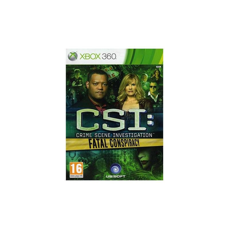 خرید بازی CSI Crime Scene Investigation Fatal Conspiracy برای Xbox 360